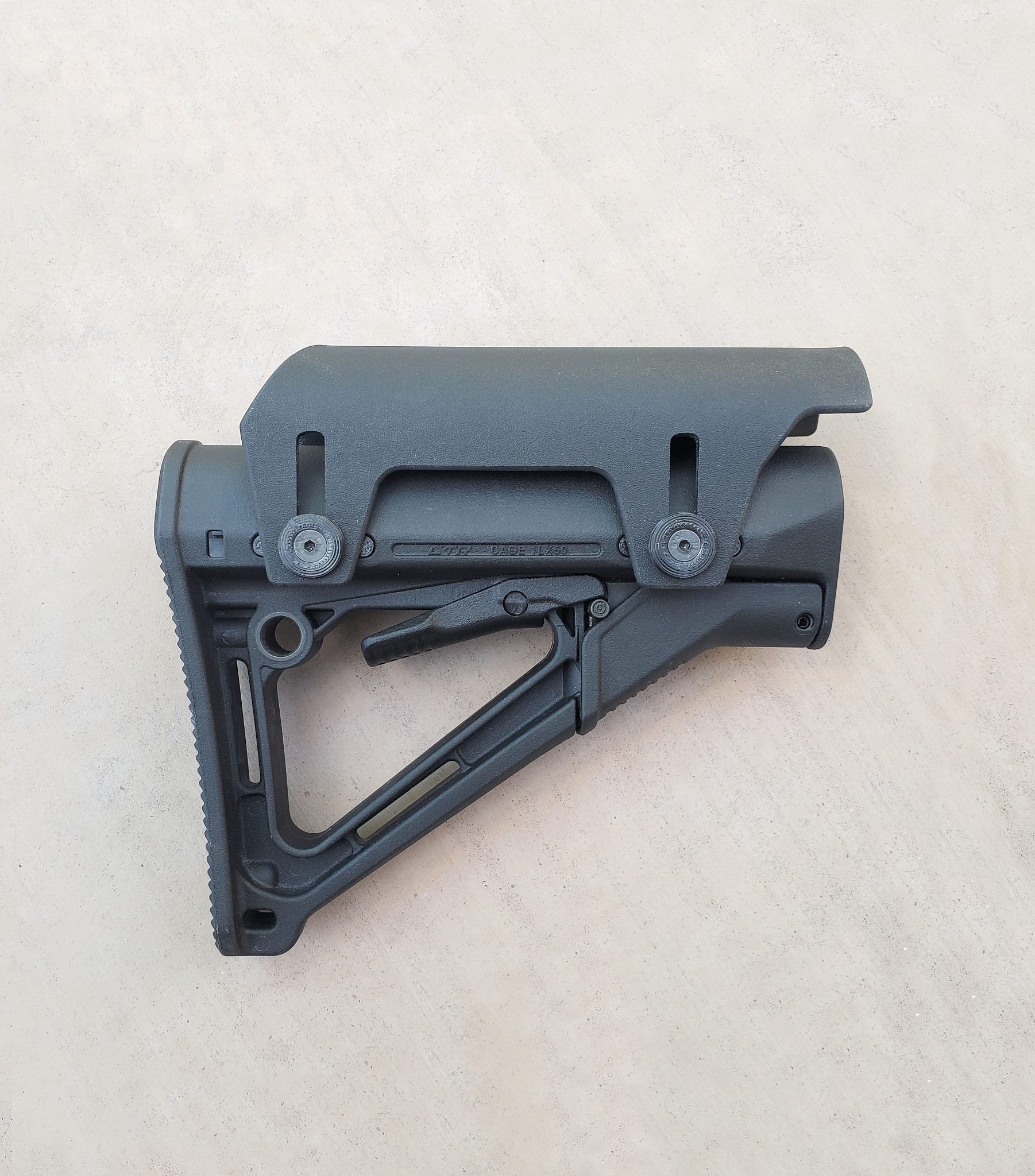 Adjustable Kydex Cheek Rest - Matthew's Fabrication