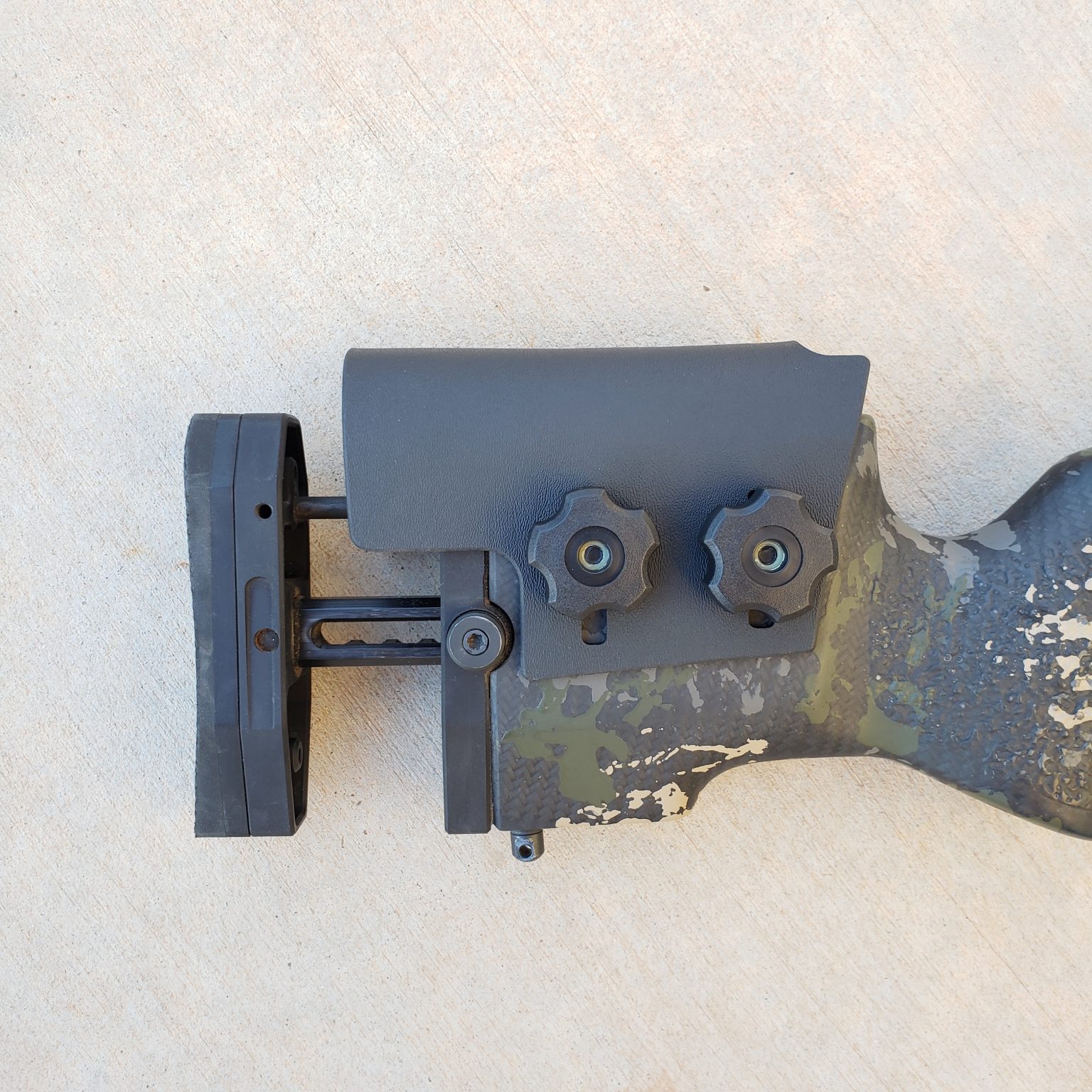 Adjustable Kydex Cheek Riser - Manners MCS-CS - Matthew's Fabrication